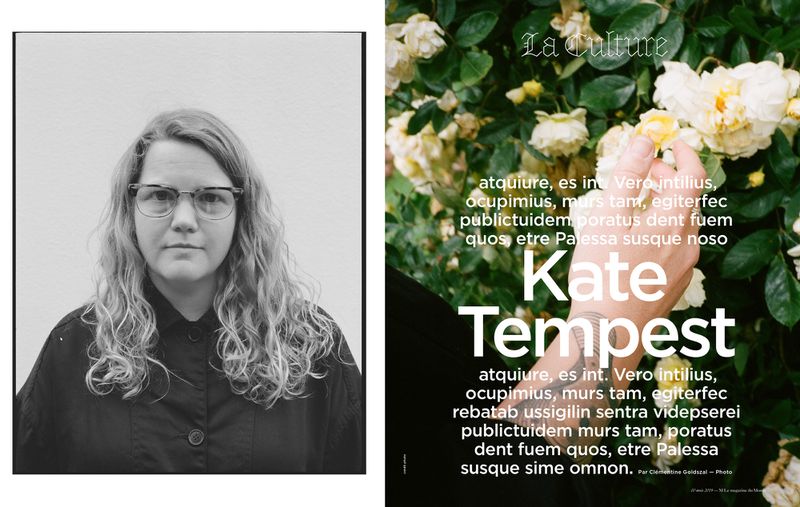 Kate Tempest (M Le magazine du Monde)
