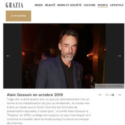 Alain Gossuin - Model Profile - Photos & latest news