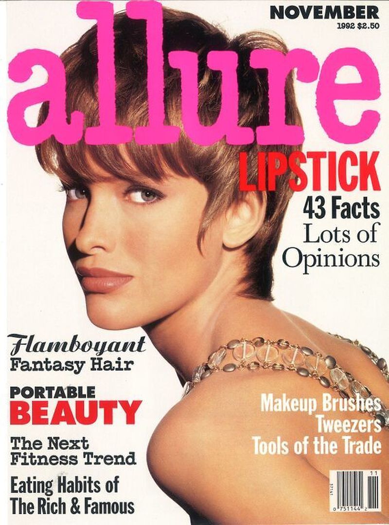 Allure Magazine November 1992 Cover (Allure Magazine)