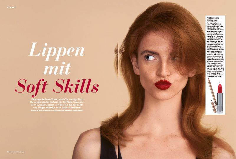 Lippen mit Soft Skills (Cosmopolitan Germany)