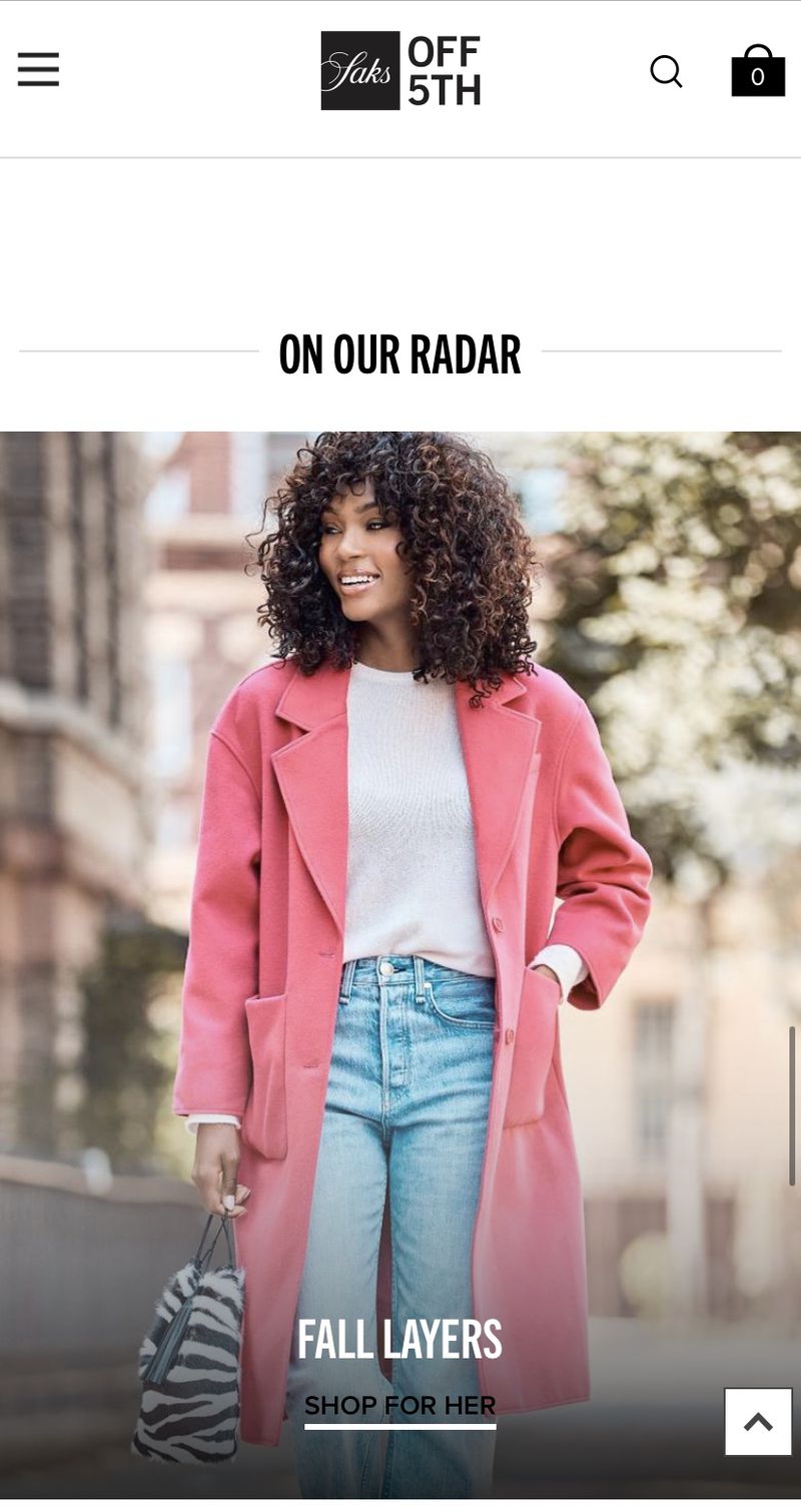 Saks Fall 2020 Campaign by Jason Rowe (Saks OFF FIFTH)