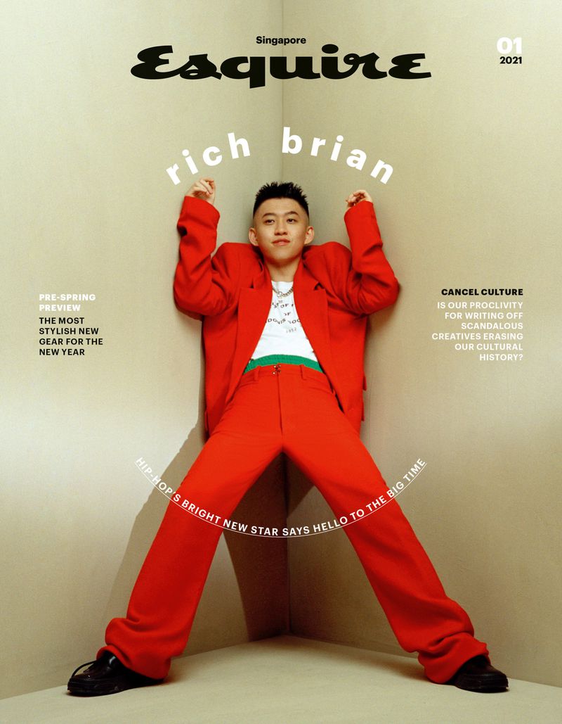 Esquire Singapore January 2021 Cover: The Life of Brian (Esquire Singapore)