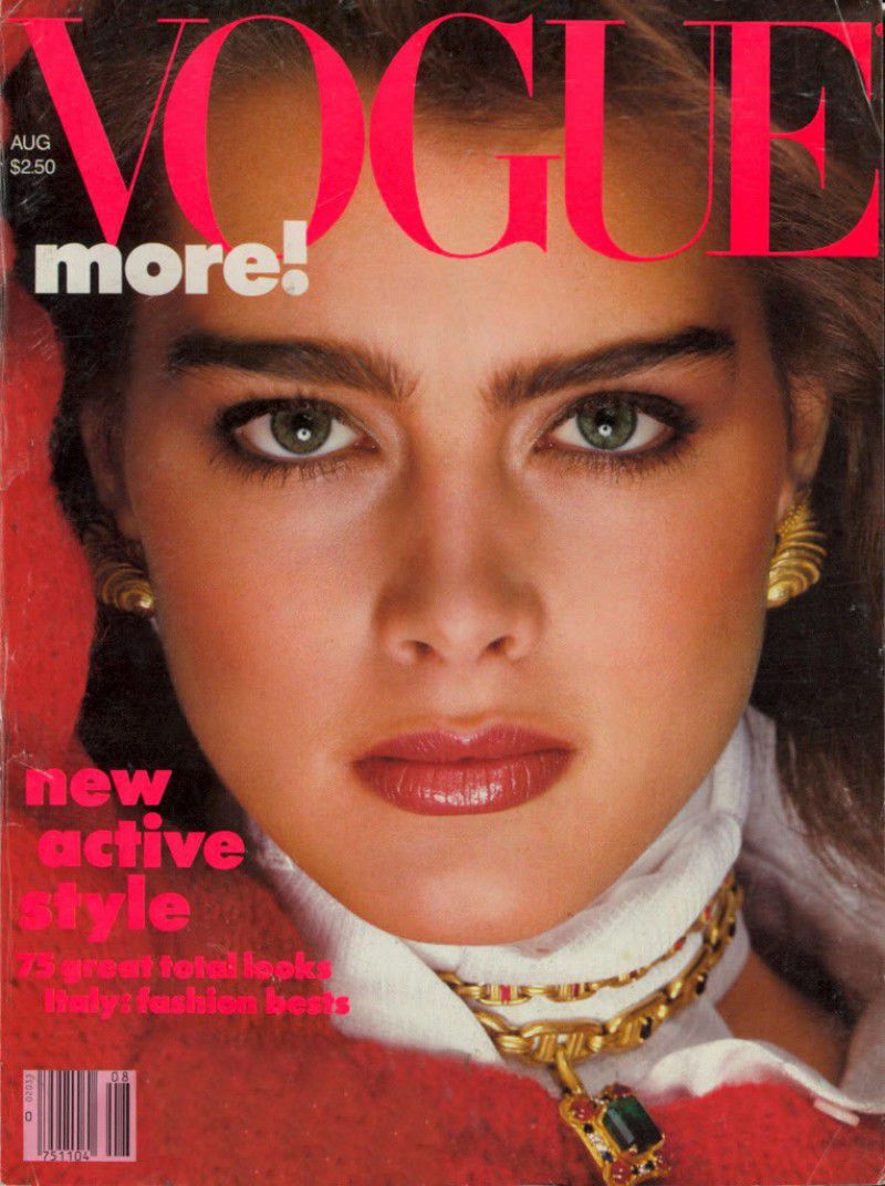 American Vogue August 1982 Cover (American Vogue)