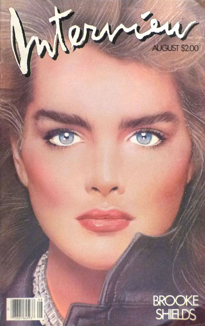 Interview Magazine August 1983 Cover (Interview Magazine)