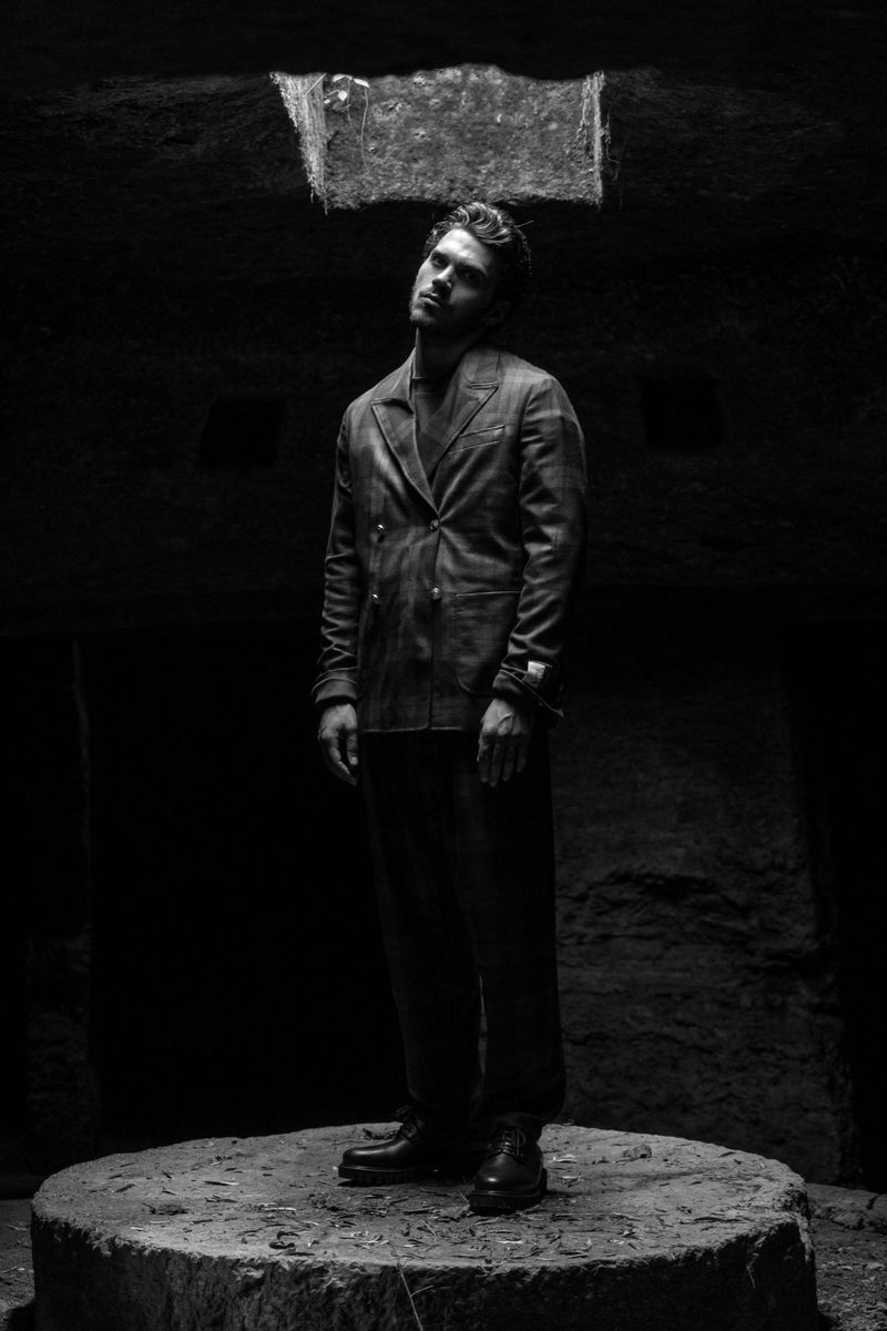 Giuseppe Maggio by Davide Carlà (L'Officiel Hommes Italia)