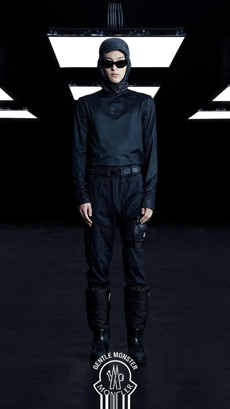 Moncler X Gentle Monster 'SWIPE' Media Visual Created by GRAYCODE, jiiiiin (Gentle Monster)