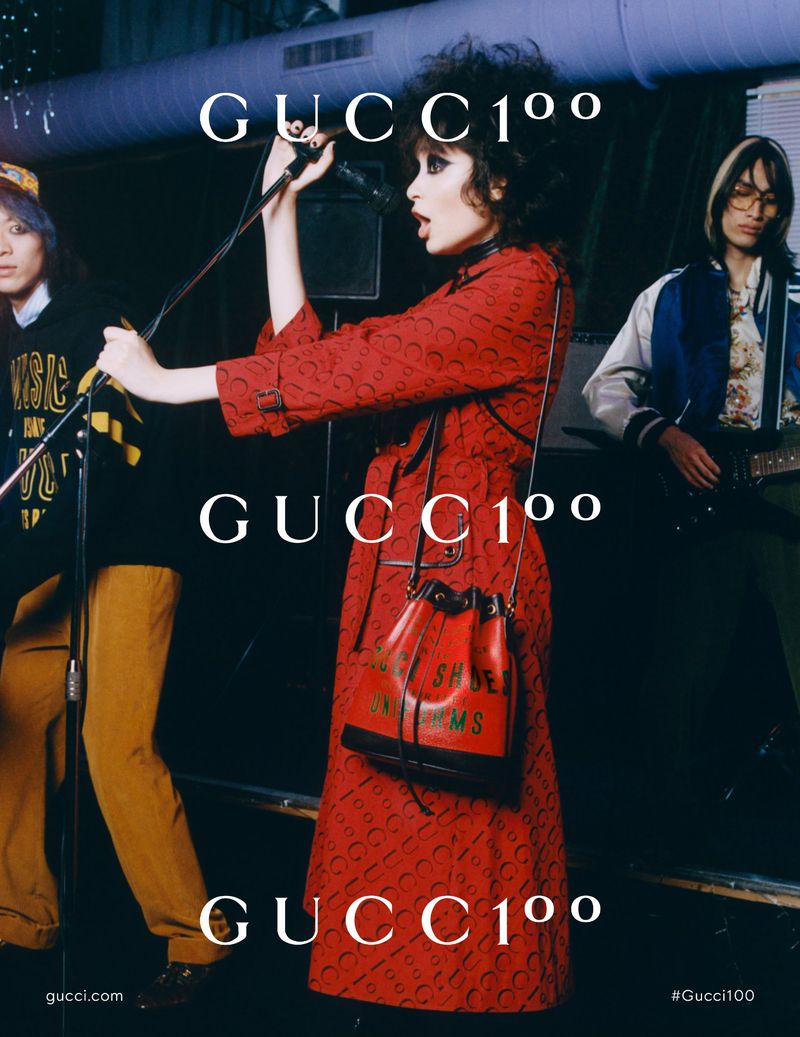 The Gucci 100 Campaign: Celebrating the House’s Centennial (Gucci)