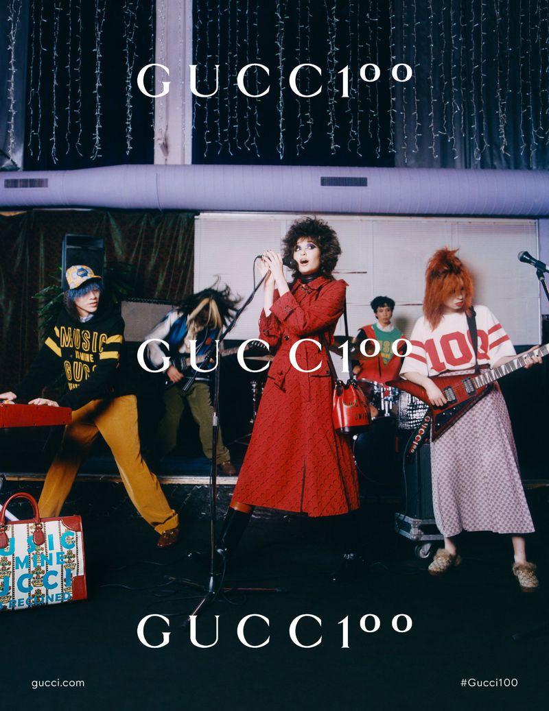 The Gucci 100 Campaign: Celebrating the House’s Centennial (Gucci)