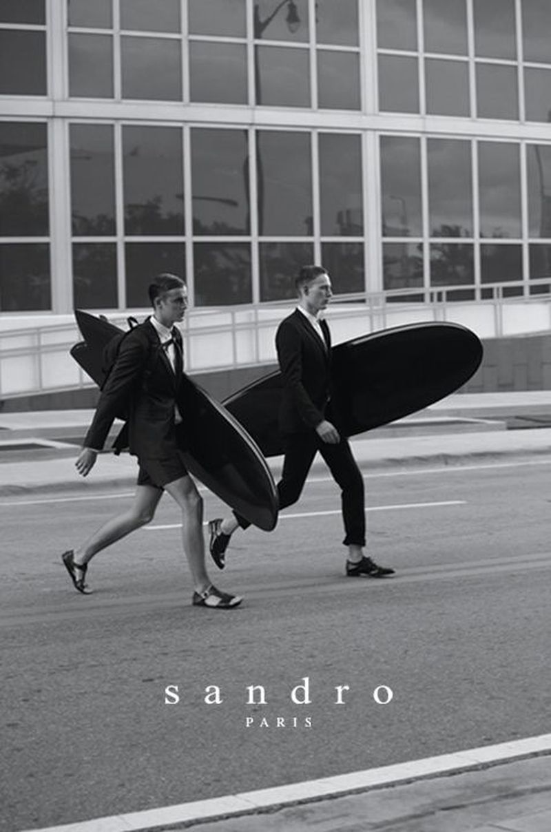 Sandro S/S 13 Campaign (Sandro)