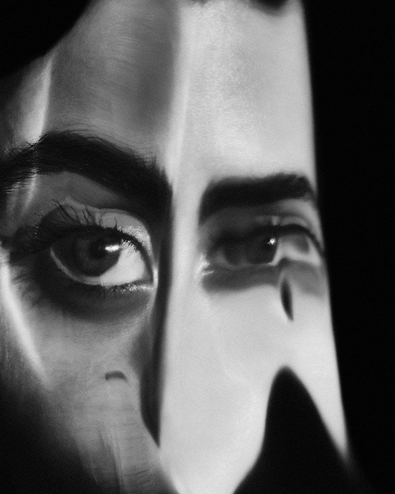 Abstract portraits (British Vogue)