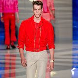 Versace Men S/S 12 Show (Mike Spadino opened,River closed) (Versace)