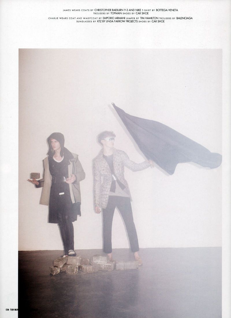 Charlie and James (10 Men Magazine)