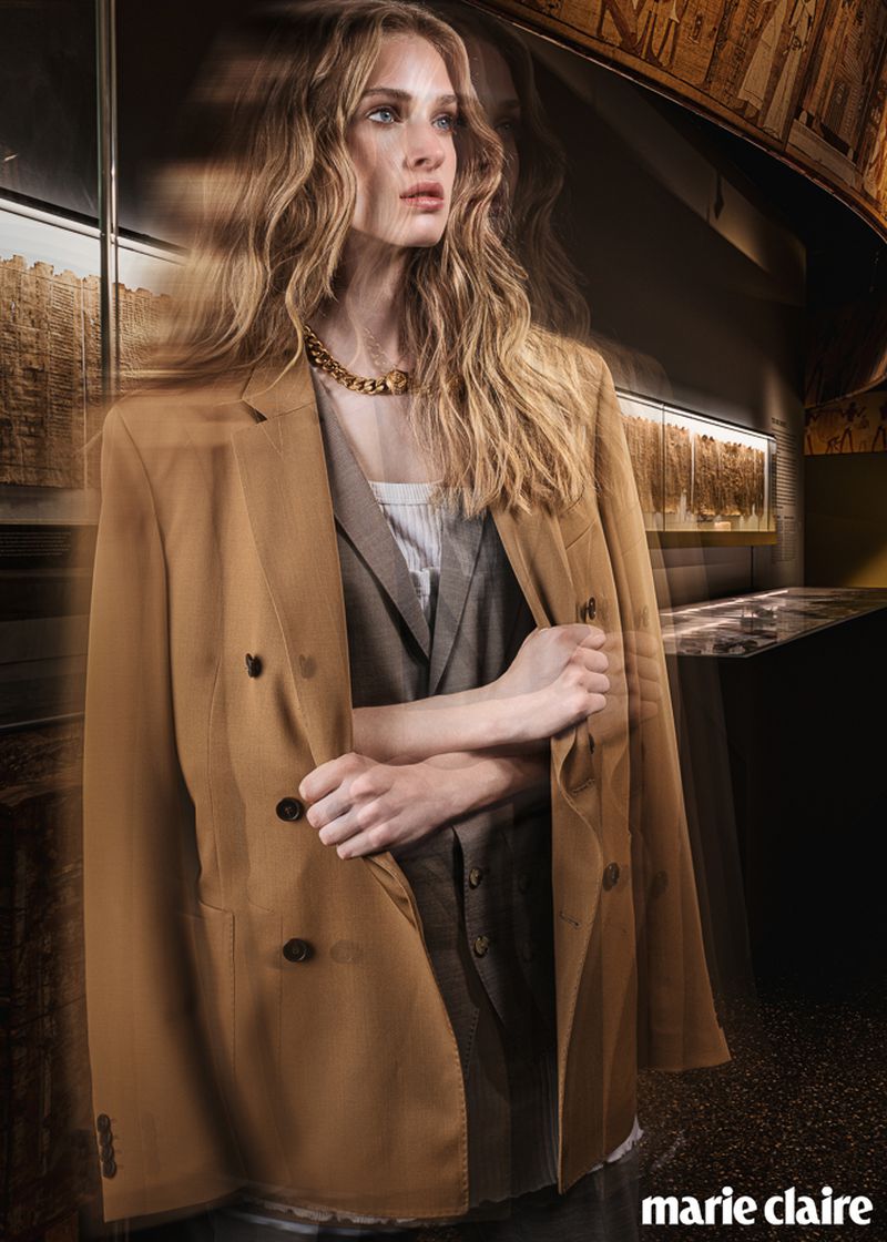 IN THE MUSEUM BY Michael Orlik (Marie Claire Ukraine)