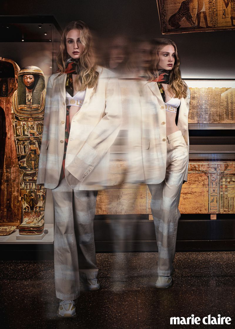 IN THE MUSEUM BY Michael Orlik (Marie Claire Ukraine)