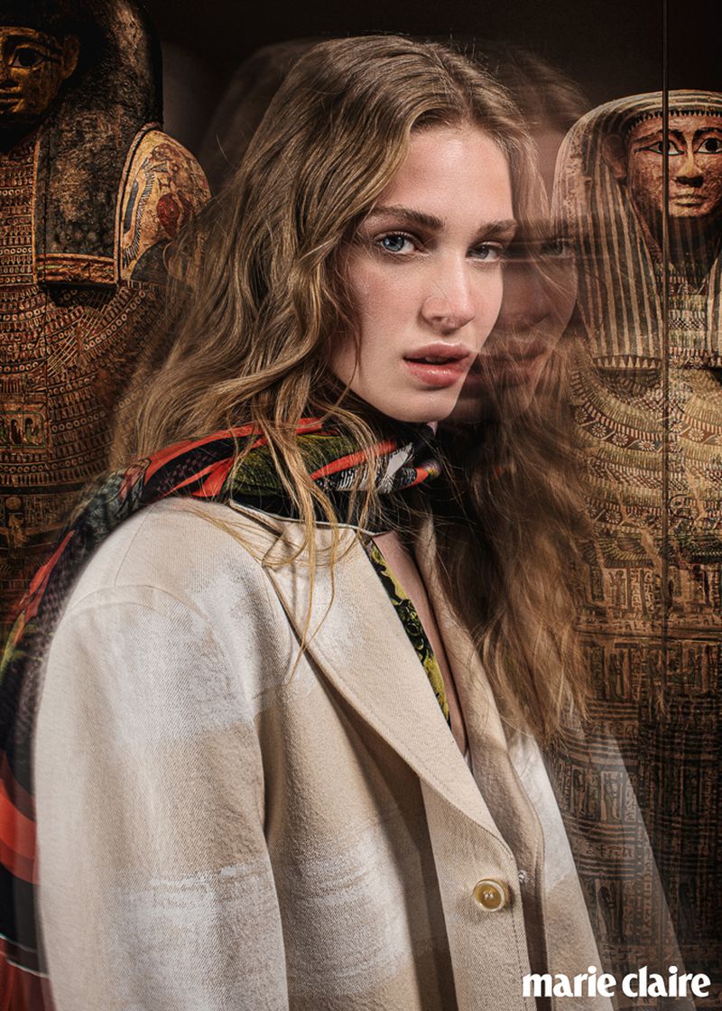 IN THE MUSEUM BY Michael Orlik (Marie Claire Ukraine)