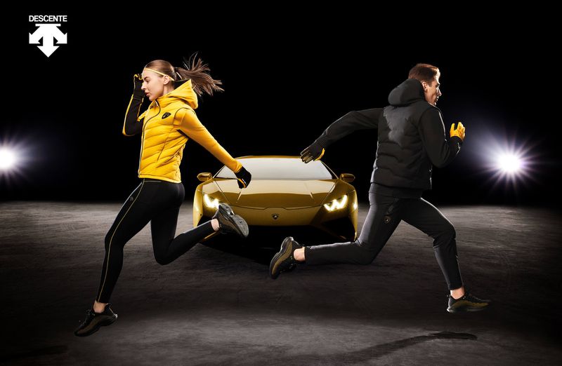 Descente X Automobili Lamborghini 2021AW by Zhang Ye (Various Campaigns)