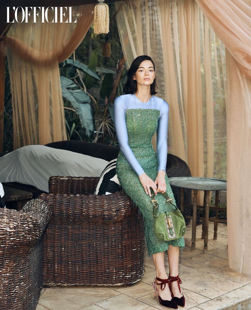 Sassy Slender Belle BY RACHEL FRIEDMAN (L'Officiel India)