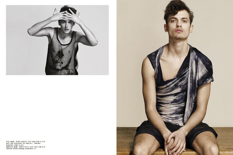 112 (also with model Paris Nicholson) (METAL Magazine)