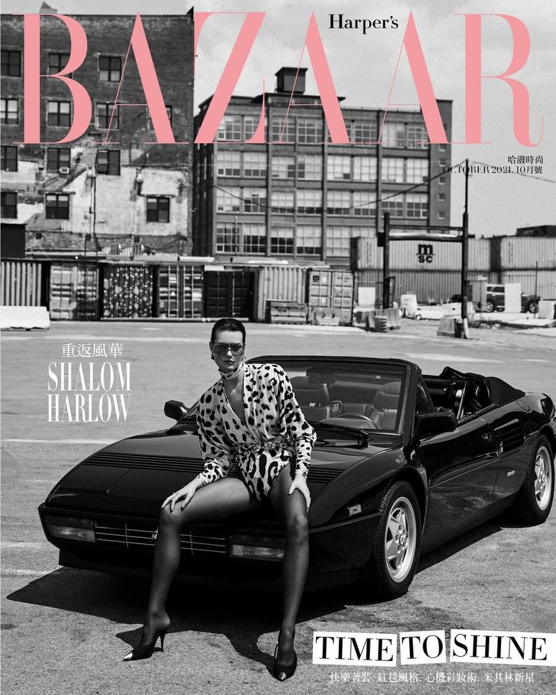 Harper's Bazaar Taiwan October 2021 Cover (Harper's Bazaar Taiwan)