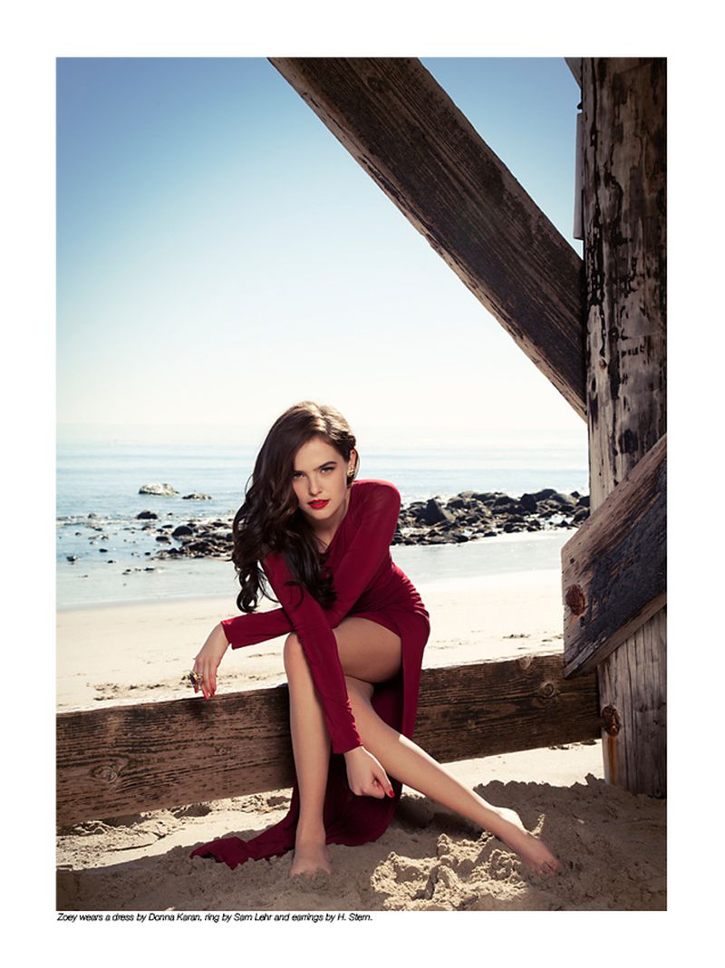 The Untitled Magazine - Zoey Deutch - Photography by Indira Cesarine ...