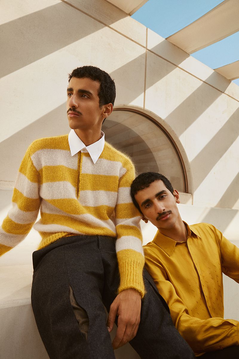 Twins Hadban by Rudolf (Vogue Arabia)