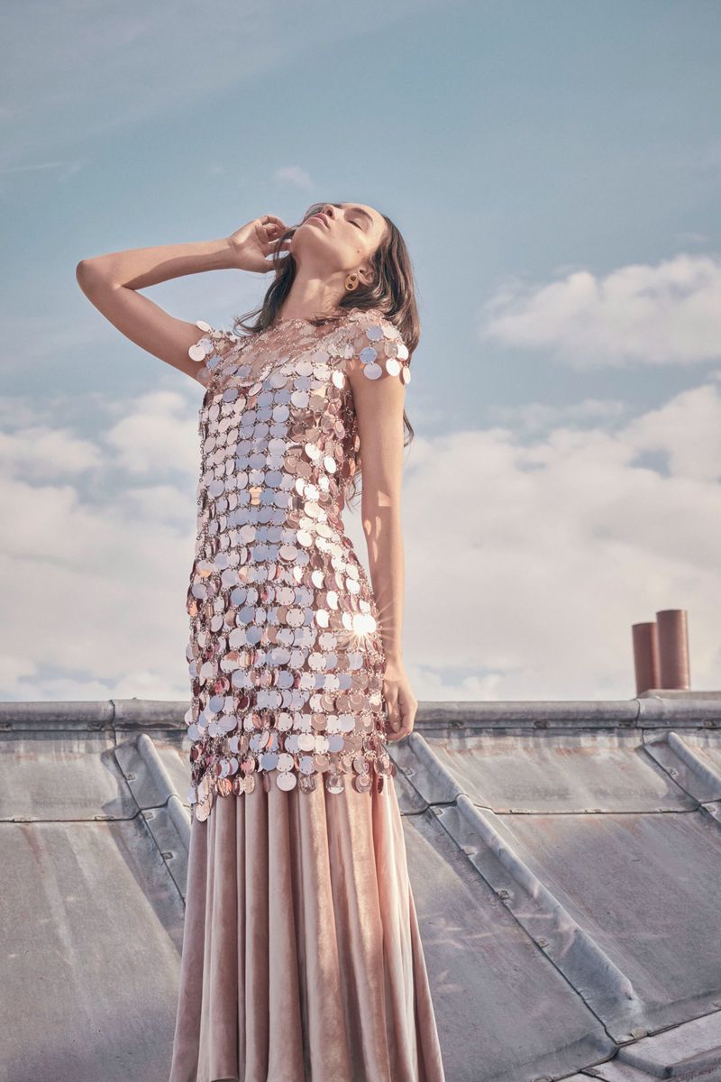 Paco Rabanne 'Olympea Blossom' 2021 campaign (Rabanne)