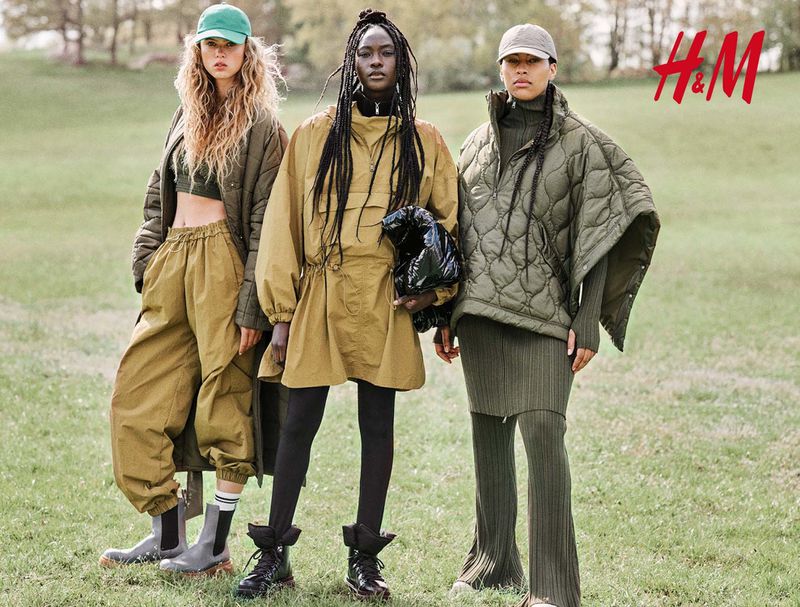 H&M Fall 2021 Outerwear Campaign (H&M)