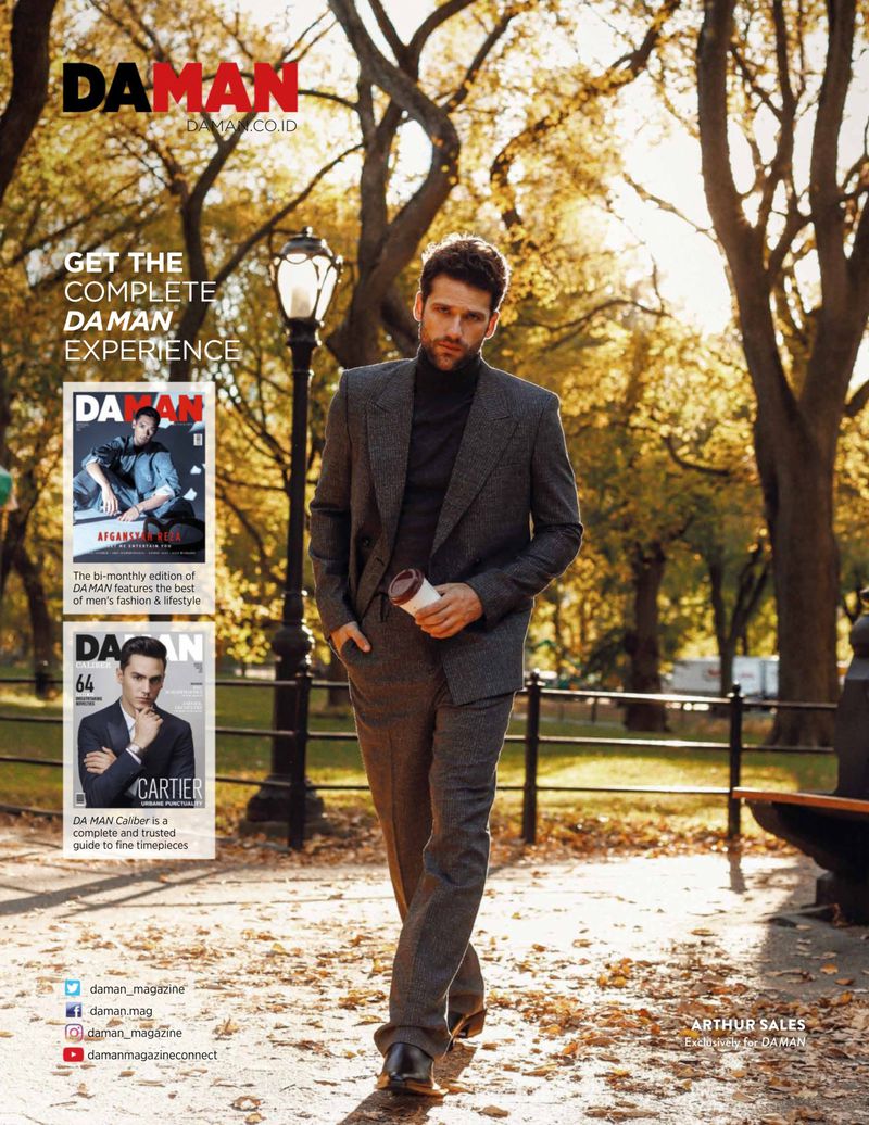 Under The Blazing Autumn Sun (DA MAN Magazine)