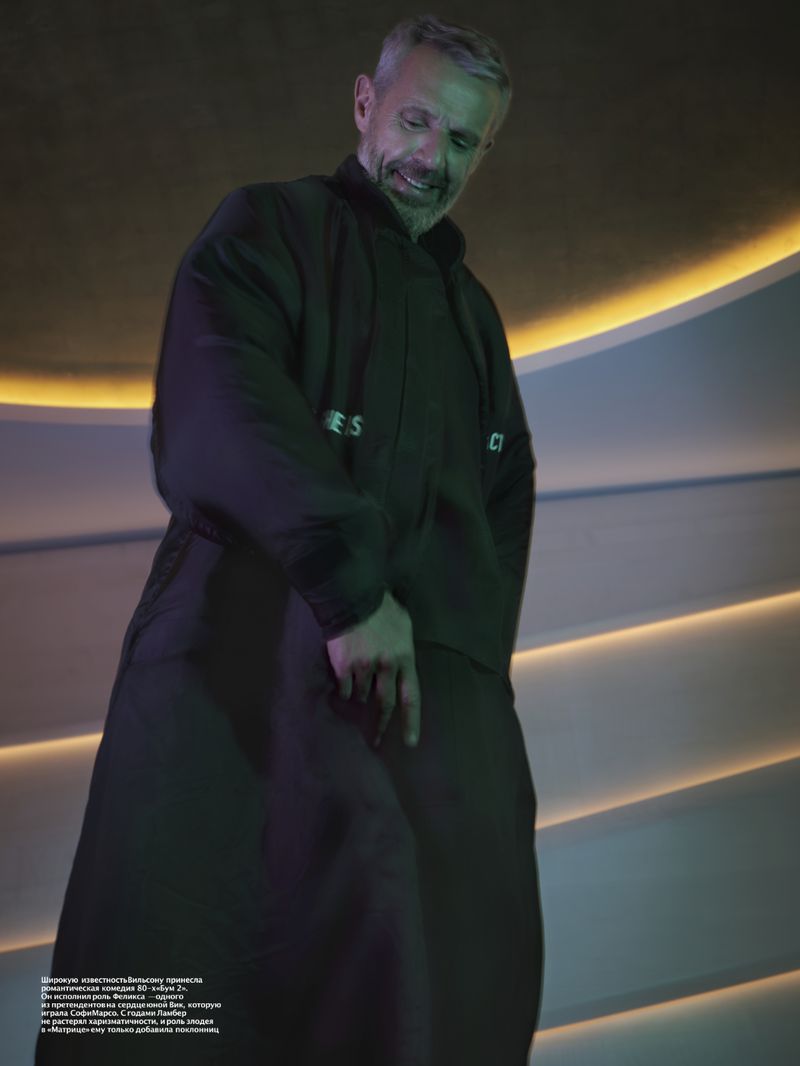 Actor Lambert Wilson in Matrix Resurrections for Hello Magazine Russia ...