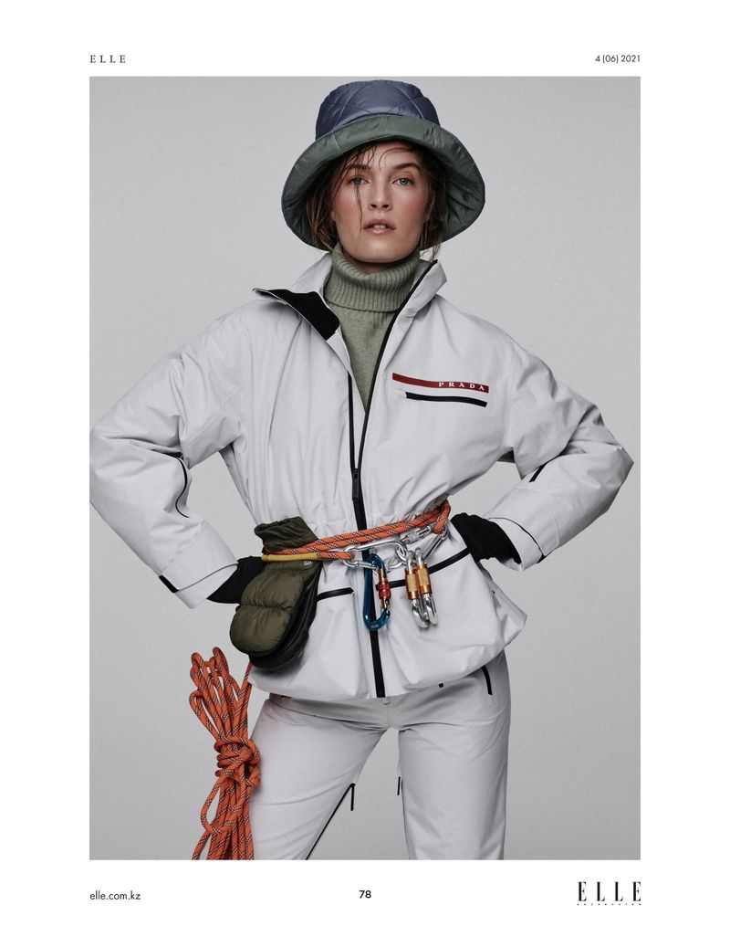 In The Mountains (Elle Kazakhstan)