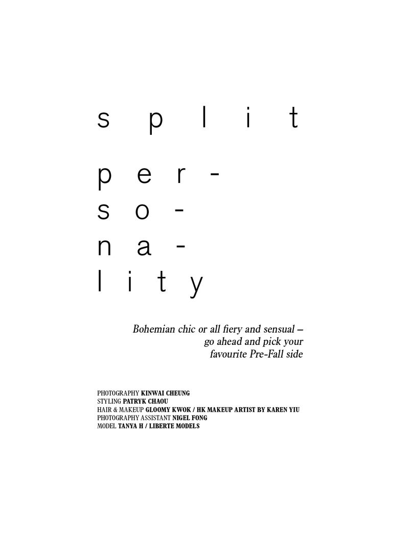 Split Personality (L'Officiel Singapore)