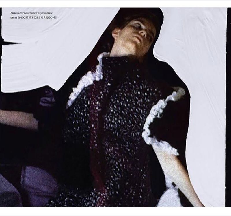 Comme des Garcon's AW20 collection in lockdown (Love Magazine)