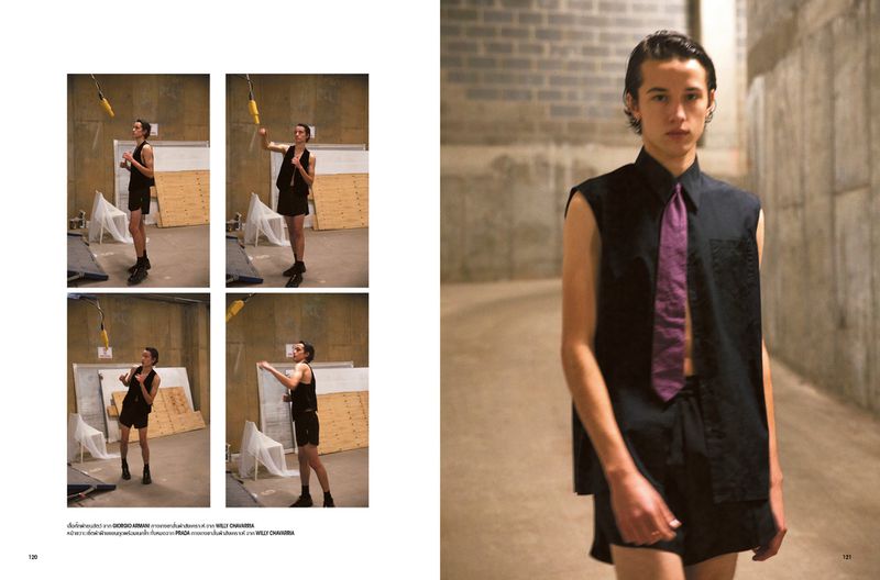 Express Yourself, DON'T REPRESS YOURSELF (L'Officiel Hommes Thailand)