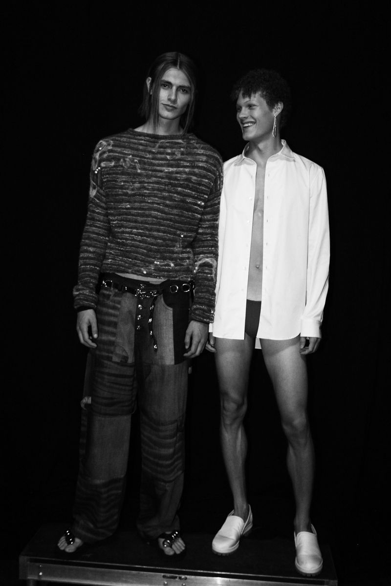 The Present Past: Backstage New York Fashion Week Men’s Spring/Summer ...