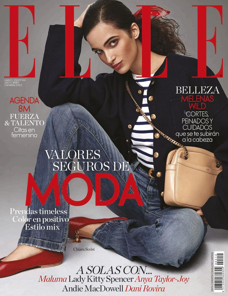 Elle Spain March 2021 Covers (Elle Spain)
