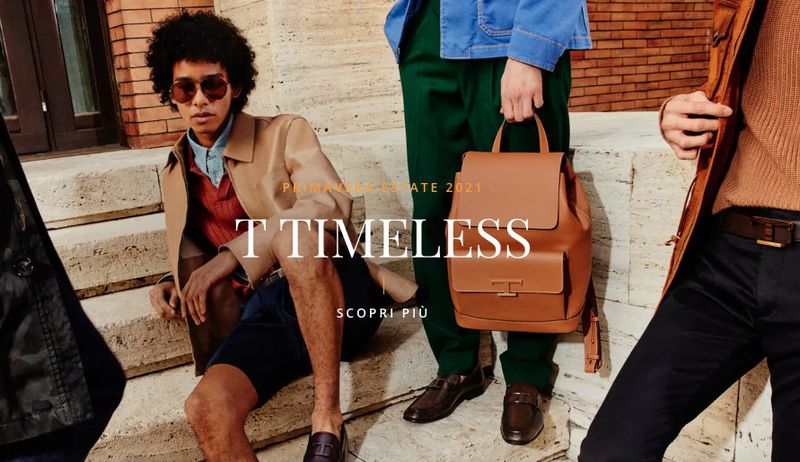 T Timeless: Tod's S/S 21 (Tod's)