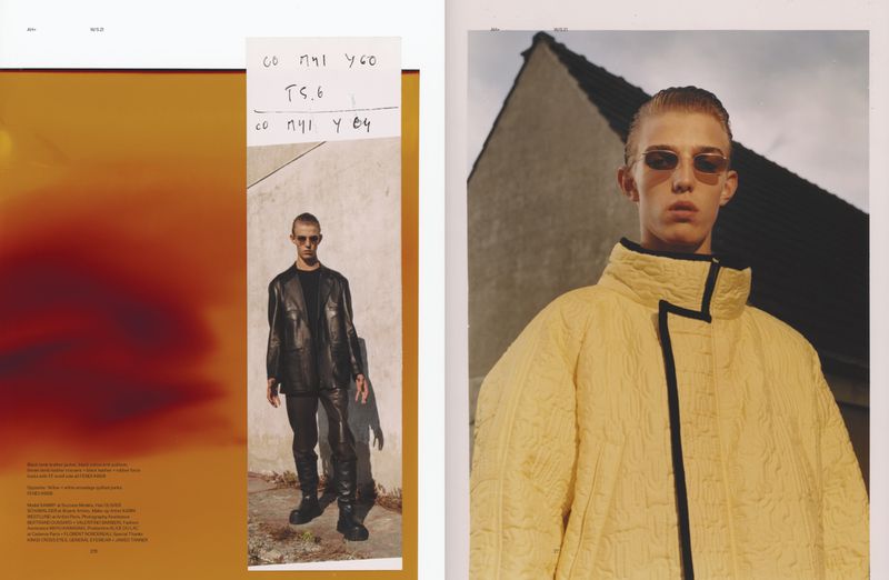 Sammy in Fendi in Normandy (Arena Homme +)