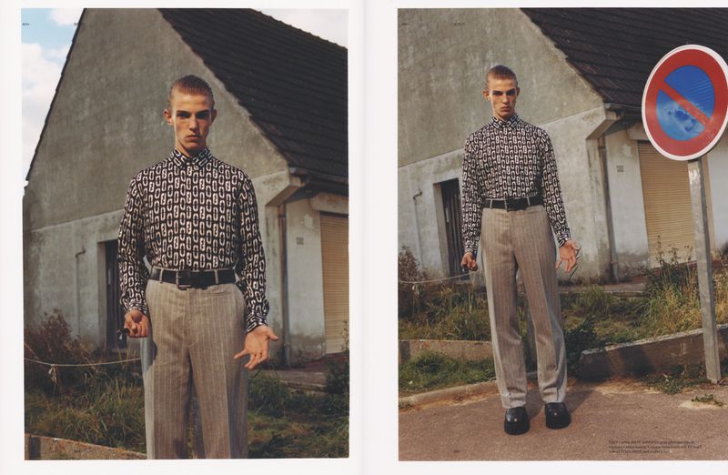 Sammy in Fendi in Normandy (Arena Homme +)