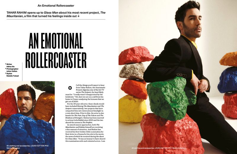 Tahar Rahim (Glass Man)