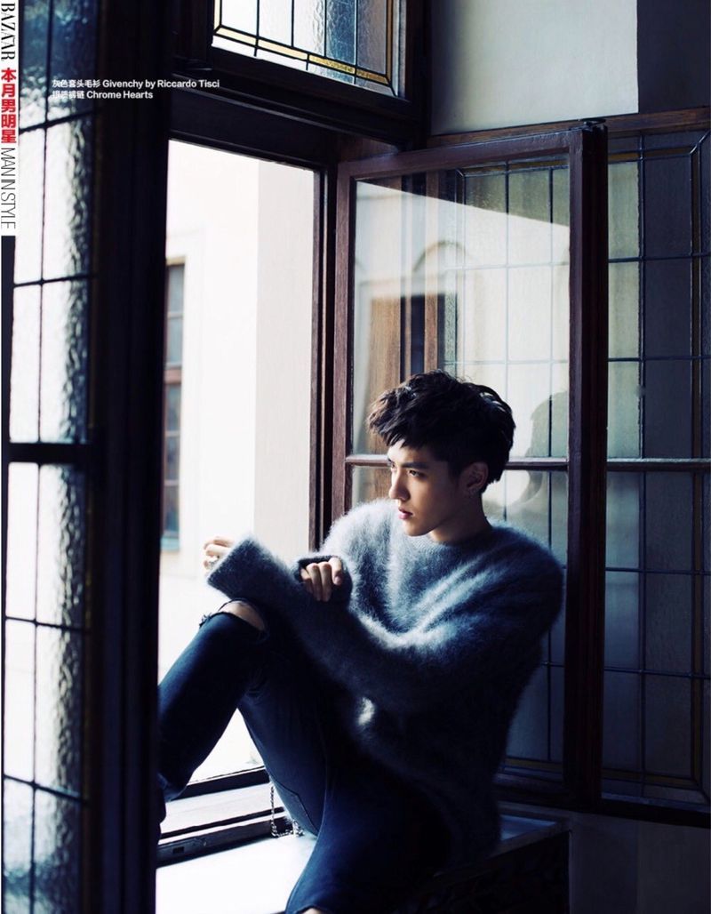 Hello, Kris Wu by XiaoLiang Li (Harper's Bazaar China)