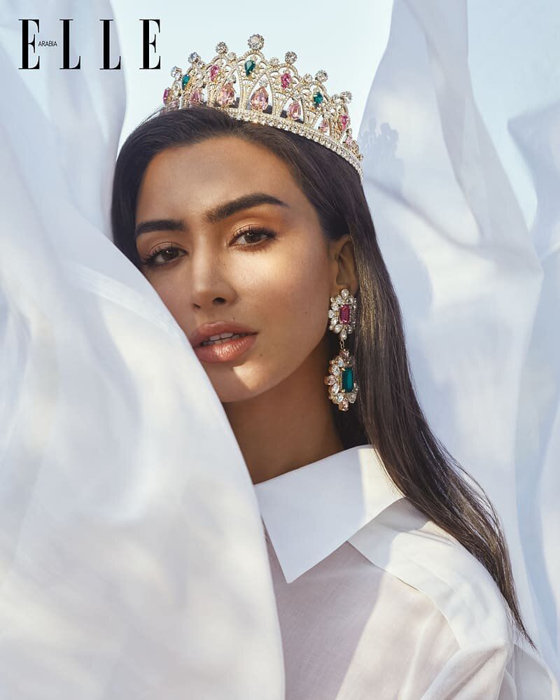 Elle Arabia July 2020 Cover: Sofia Saidi (Elle Arabia)