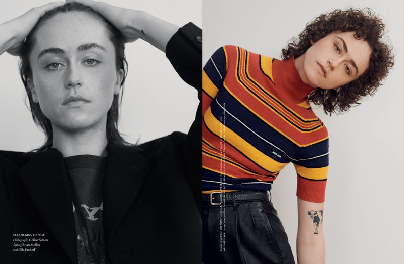 Ella Begins To Pose (Dust Magazine)