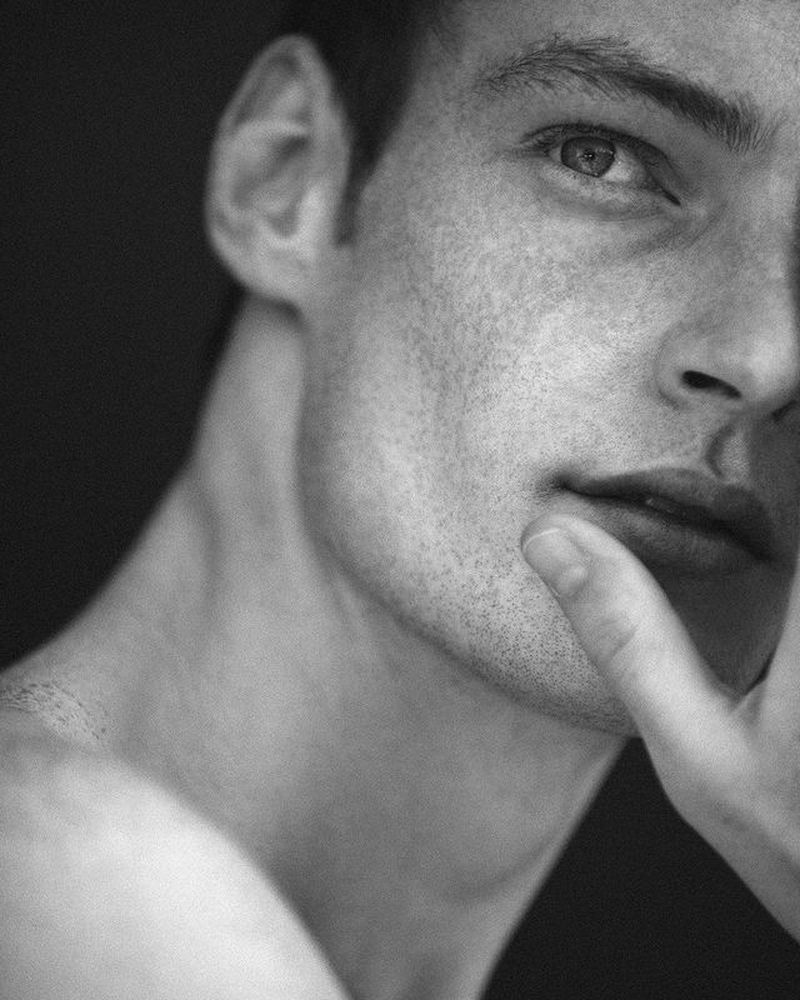 For Him Bleu Noir by Charlie Buhler Spring 2021 (Narciso Rodriguez)