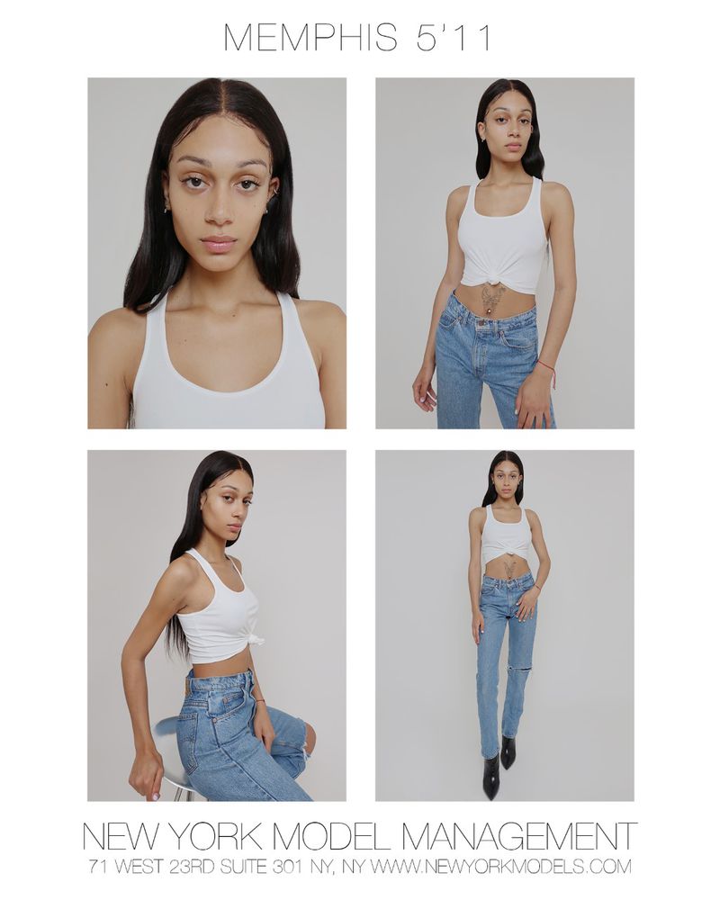 New York Model Management F/W 2020 Polaroids/Portraits (Polaroids-Digitals)