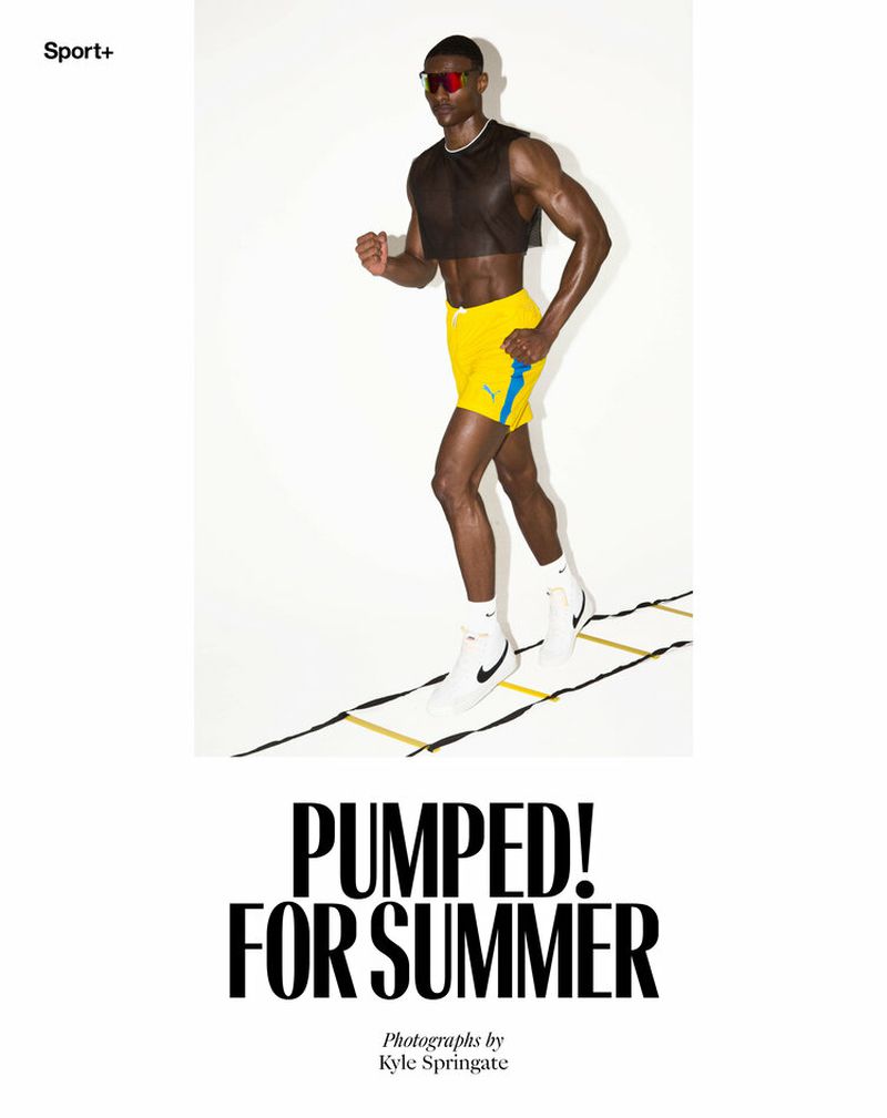 Pumped For Summer - By Kyle Springate (The Perfect Man Magazine)
