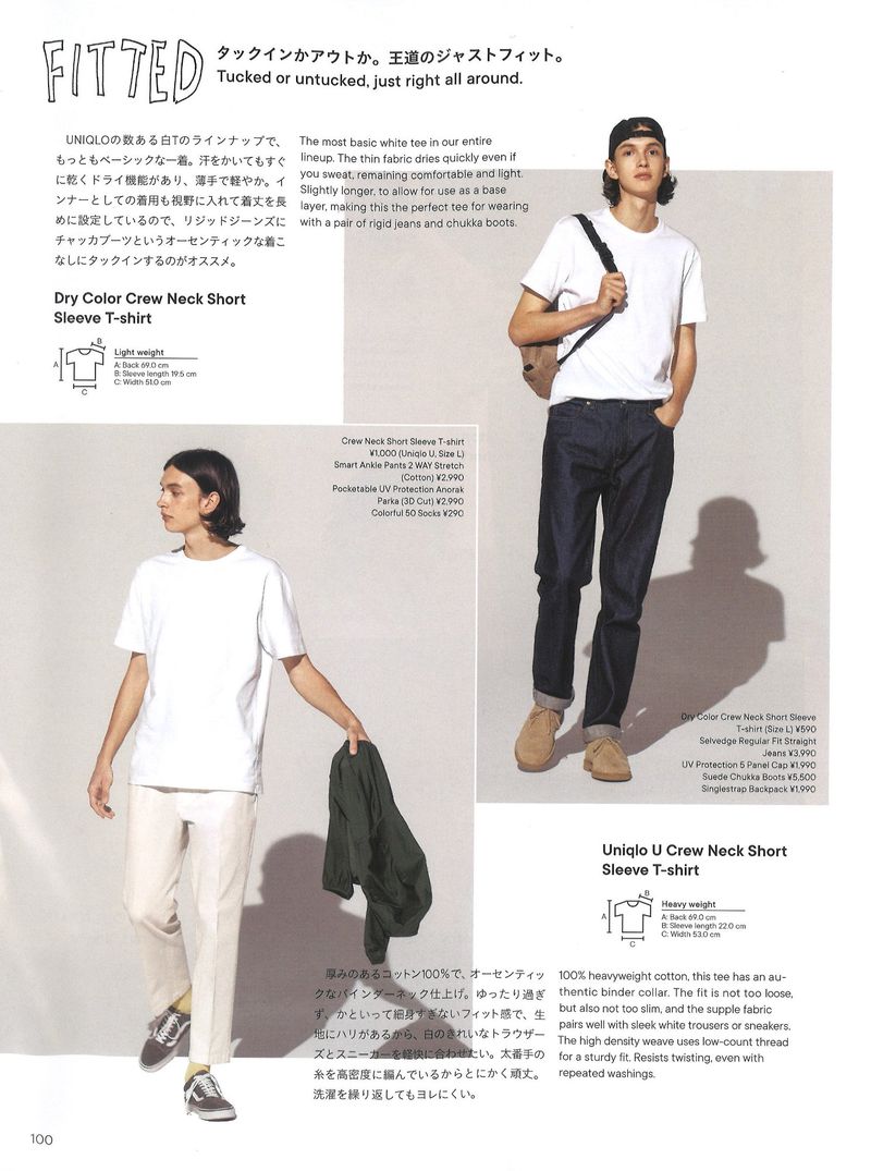 Uniqlo for LifeWear Magazine by Shunya Arai (Various Editorials)