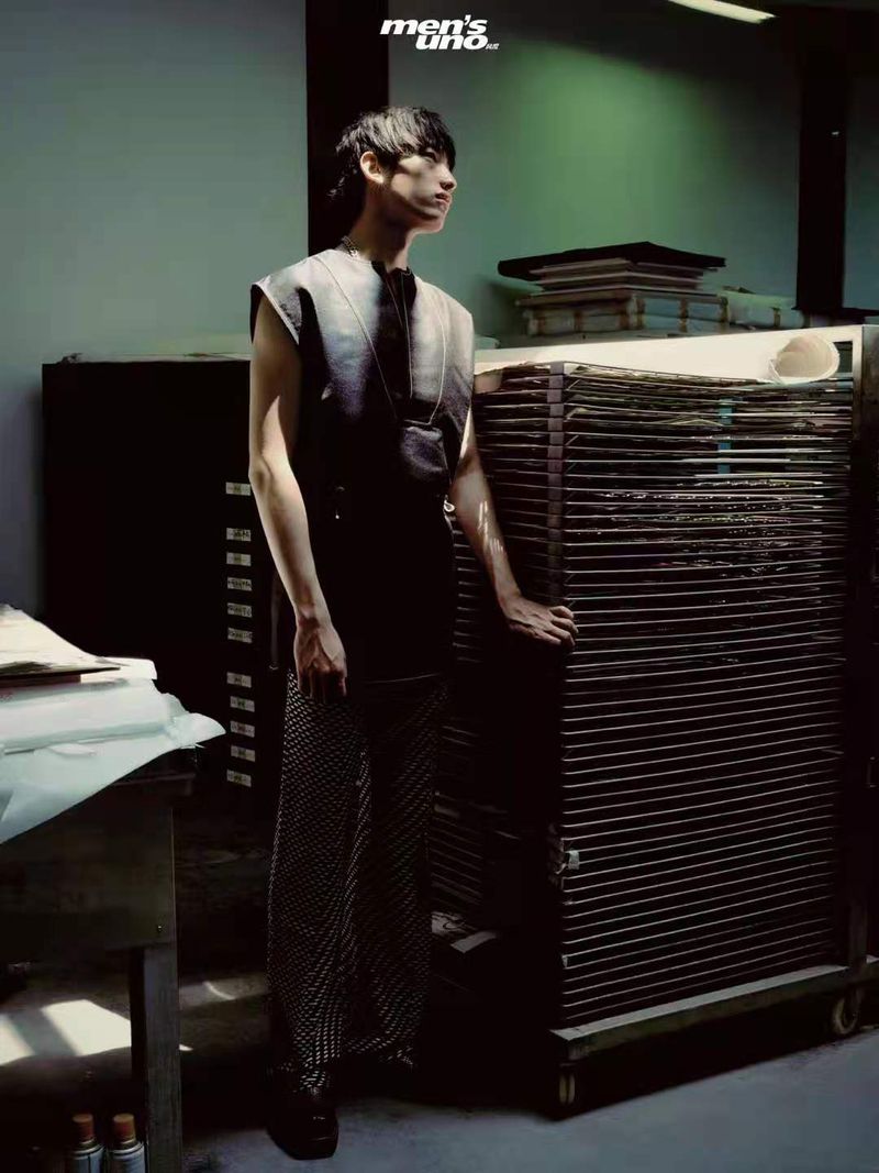 Photographed by Nick Yang (Men's Uno China)