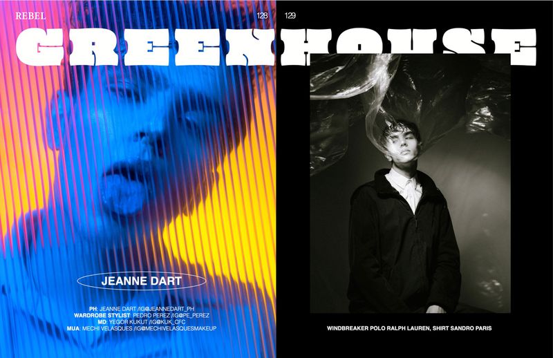 Greenhouse for REBEL magazine (Various Editorials)