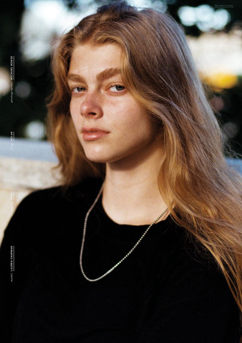 Go See: Lauren Chapman by Michael Bowie (The Ones 2 Watch)