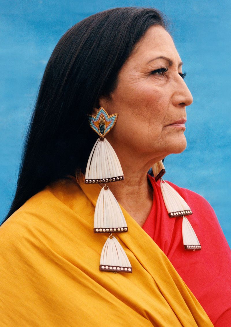 US Secretary of the Interior Deb Haaland (InStyle U.S.)